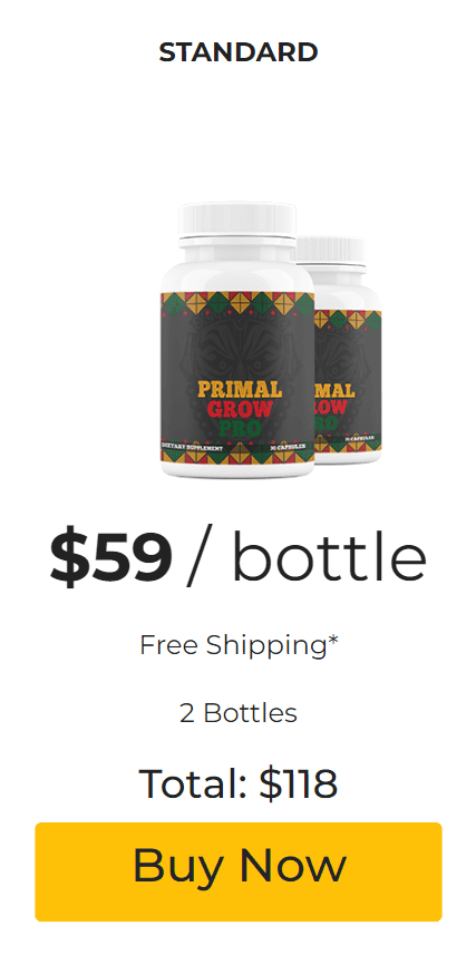 Primal Grow Pro for Men (60 Capsules) official website